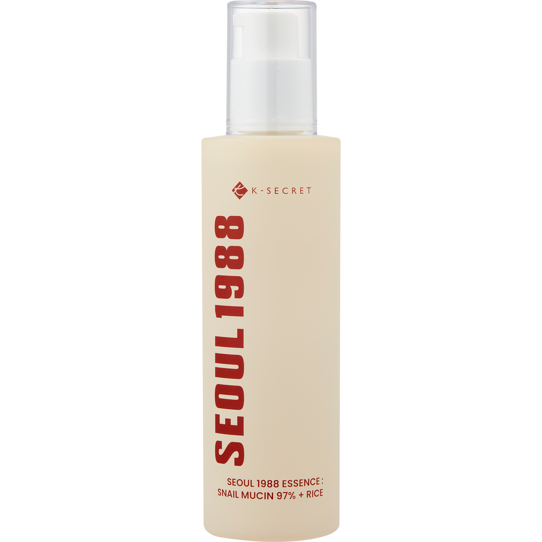 K-SECRET SEOUL 1988 Essence : Snail Mucin 97% + Rice – Mochi Mochi NZ