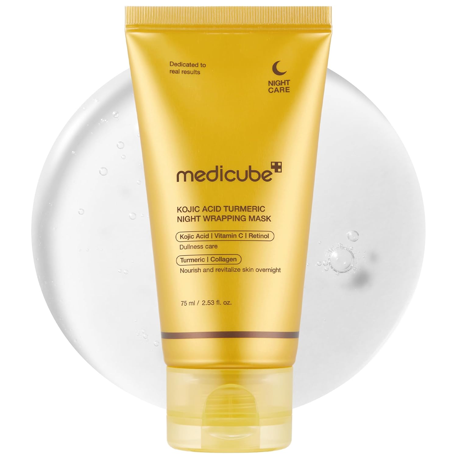 medicube Kojic Acid Turmeric Night Wrapping Mask – Mochi Mochi NZ